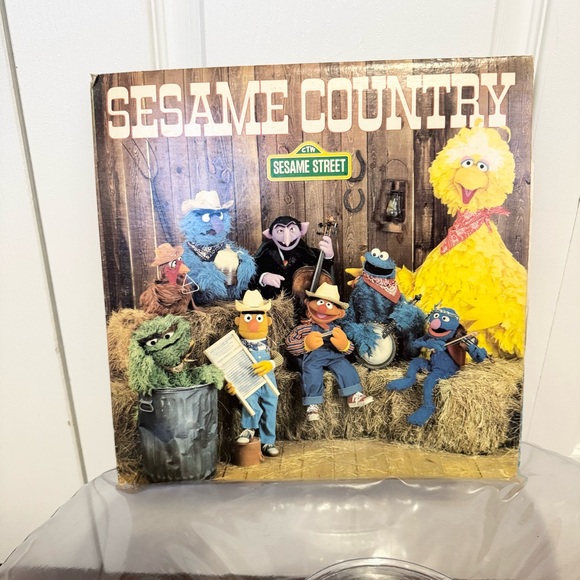 Sesame Street | Media | Vintage Sesame Street Sesame Country Rare Vinyl ...